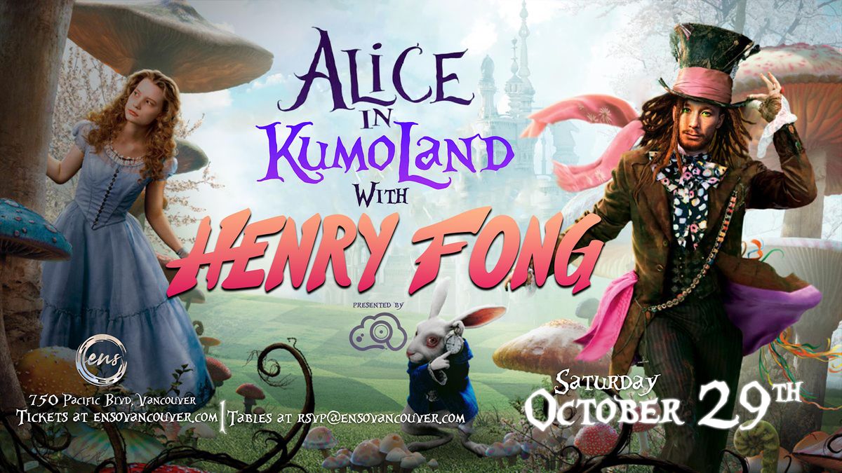 ALICE IN KUMOLAND | Enso Event Centre, Vancouver, BC | October 29 to ...