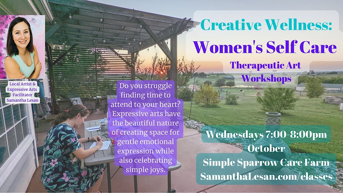 Creative Wellness: Womens Self Care (Therapeutic Art Workshops ...