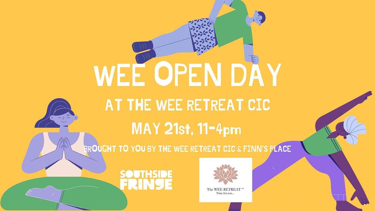 The Wee Retreat Open Day 2022! at The Wee Retreat CIC, Glasgow on 21st ...