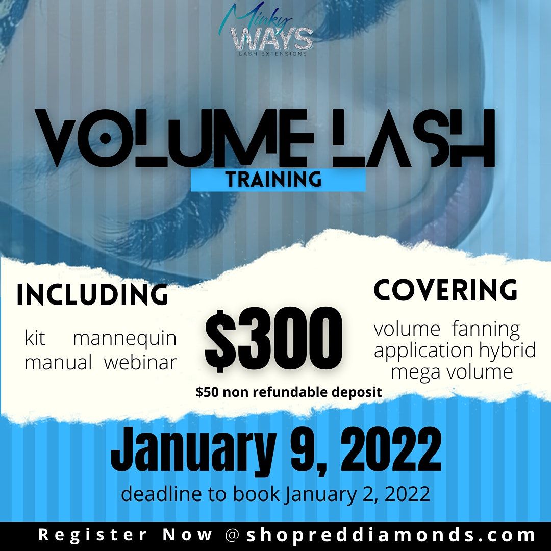 Volume Lash Training at 4150 Jonesboro Rd, Forest Park on 9th January, 2022