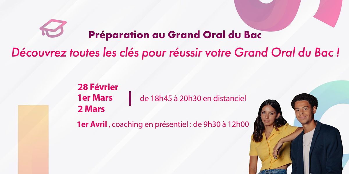 Préparez votre Grand Oral du Bac 2023 avec lISC Paris Campus Orléans ! | ISC Paris Campus ...