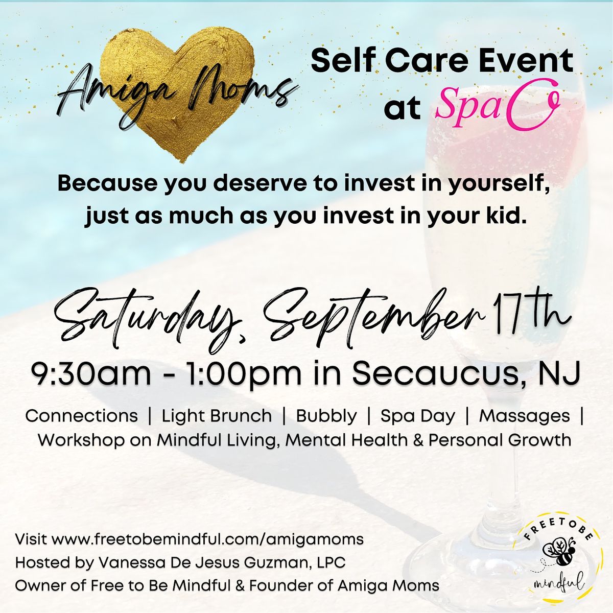 Amiga Moms Self Care Event at Spa O in Secaucus, New Jersey at Spa O on ...