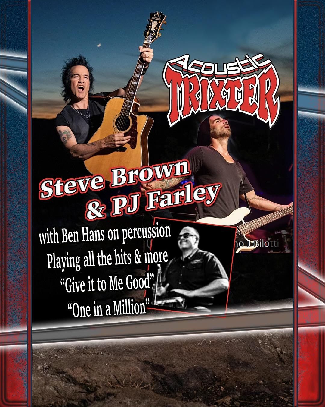 Acoustic TRIXTER - Featuring Steve Brown & PJ Farley of Trixter ...