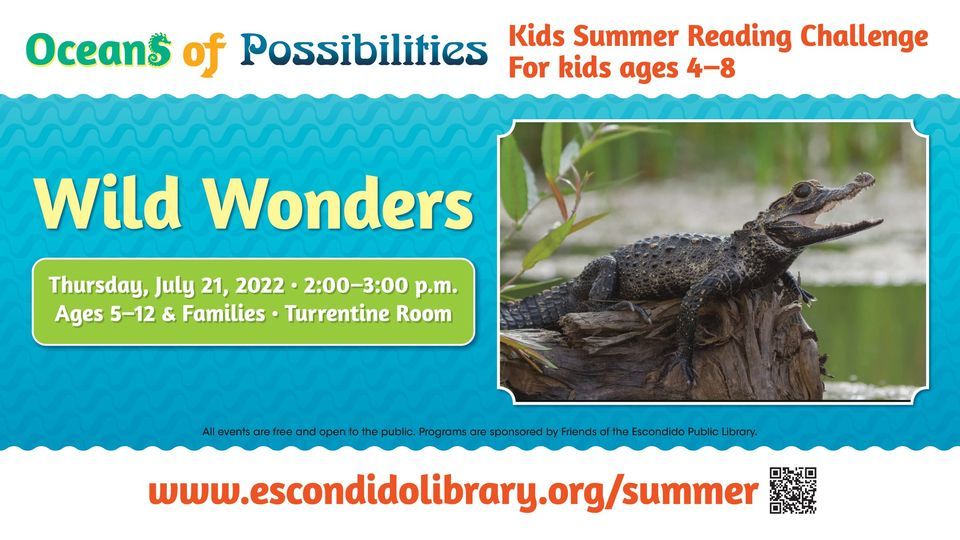Summer Reading Challenge - Ocean of Possibilities - Wild Wonders ...