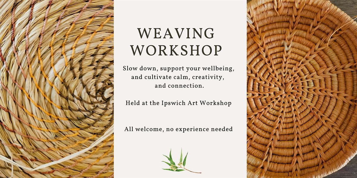 Basket Weaving Bliss - wheat ear + spiral stitch! at Ipswich Art ...