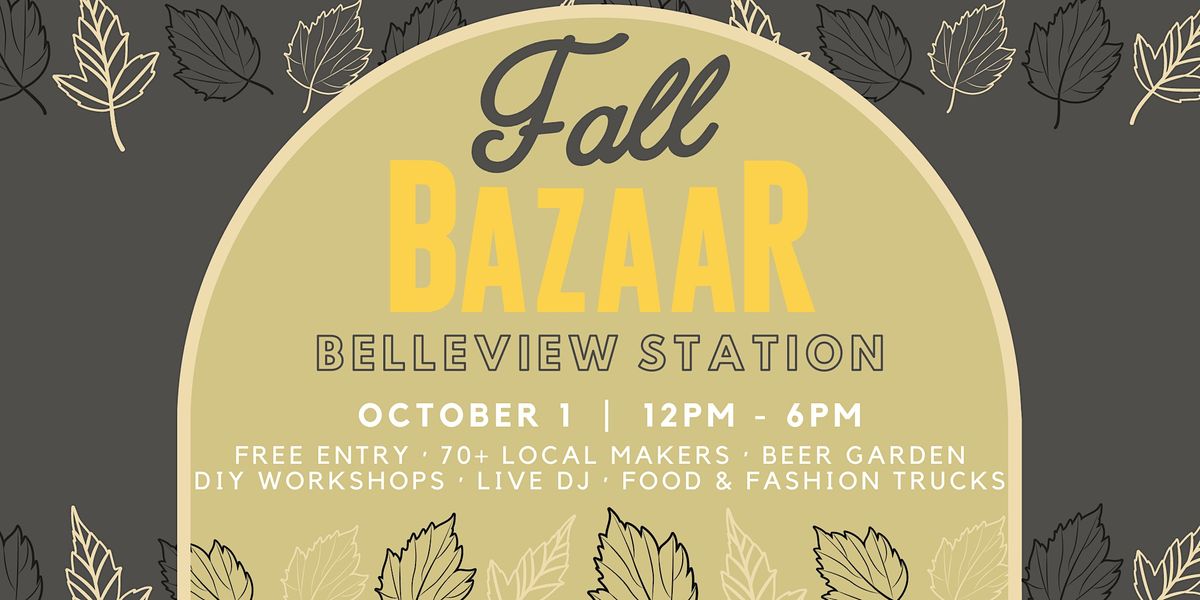 Belleview Station Fall BAZAAR | October 1 | Belleview Station, Denver ...