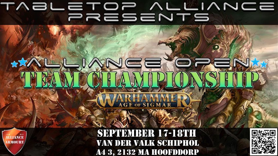 AoS - Alliance Open Team Championship at Van der Valk Hotel Schiphol A4 ...
