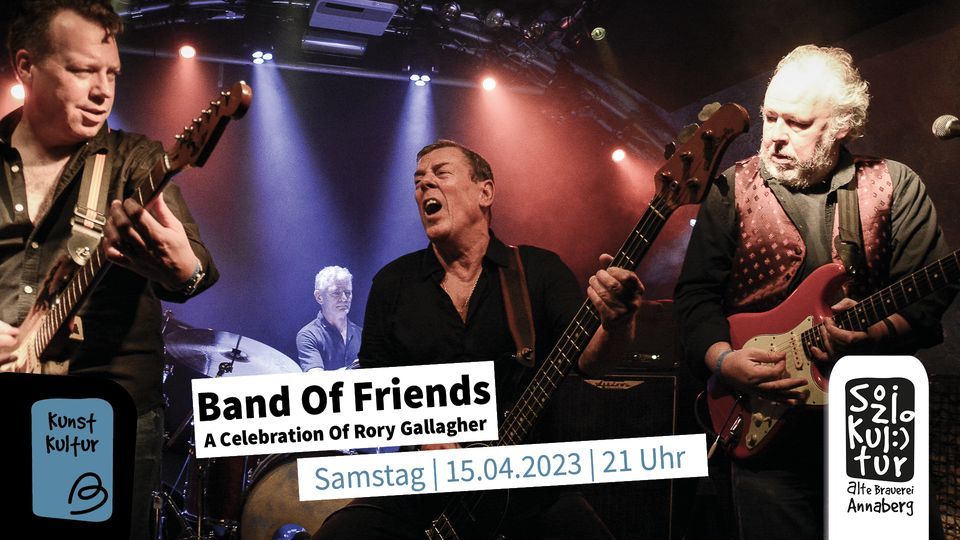 A Celebration of Rory Gallagher | Band Of Friends at Soziokulturelles ...