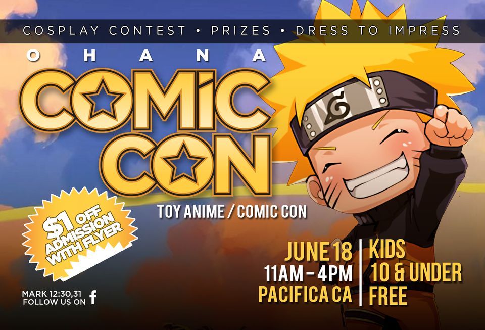 Pacifica Toy-Anime-Comic Con | Pacifica Moose Lodge | June 18, 2023