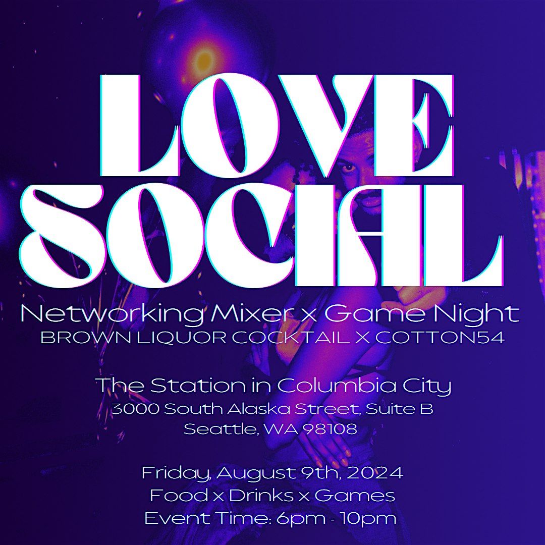 LoveSocial: Networking Mixer & Game Night at 3000 S Alaska St suite b ...