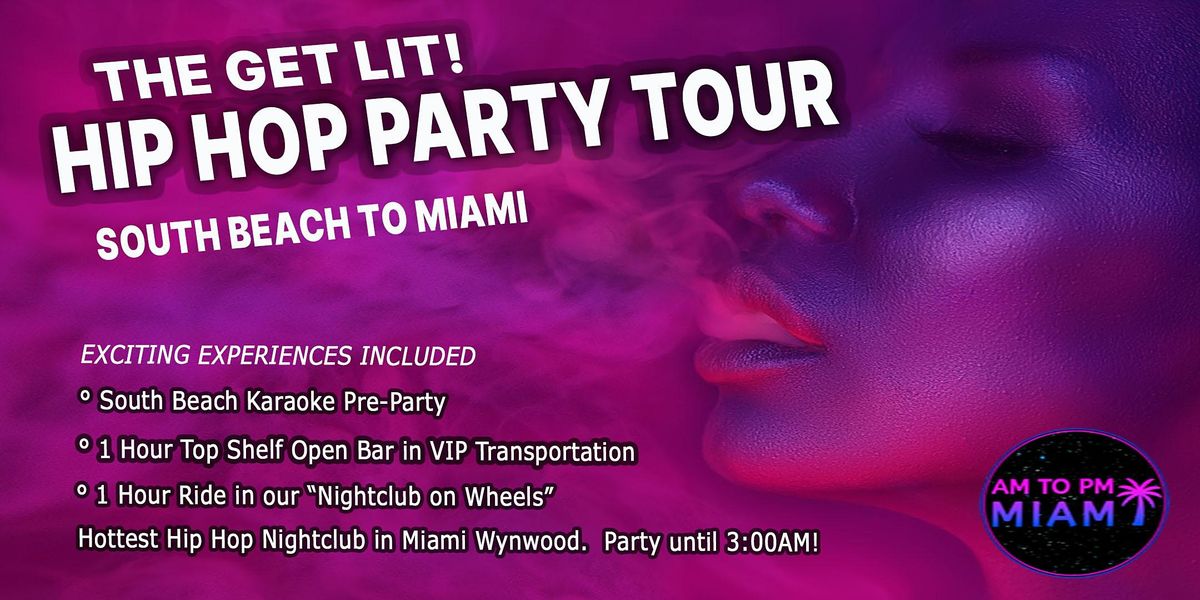 Miami Hip Hop Party Tour South Beach Limo w 1 Hr Open Bar + Club Entry ...
