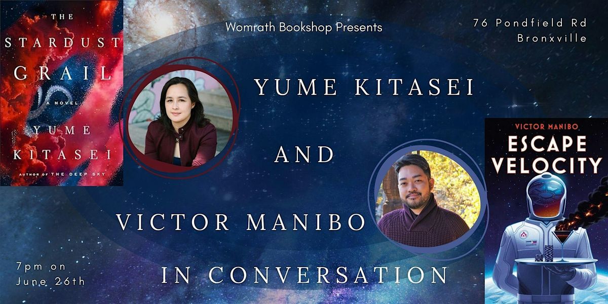 Yume Kitasei and Victor Manibo in Conversation at Womrath Bookshop ...