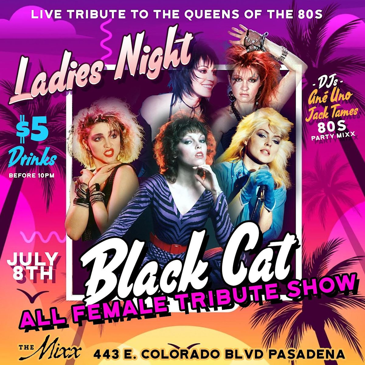 Live Tribute to the Queens of the 80s Show and Dance Party at The Mixx ...