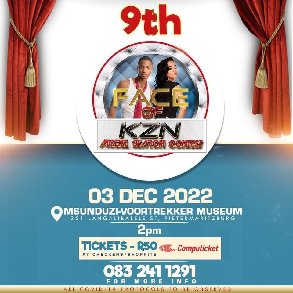9th Face of KZN Model Search Contest 2022 at UMsunduzi and Ncome ...