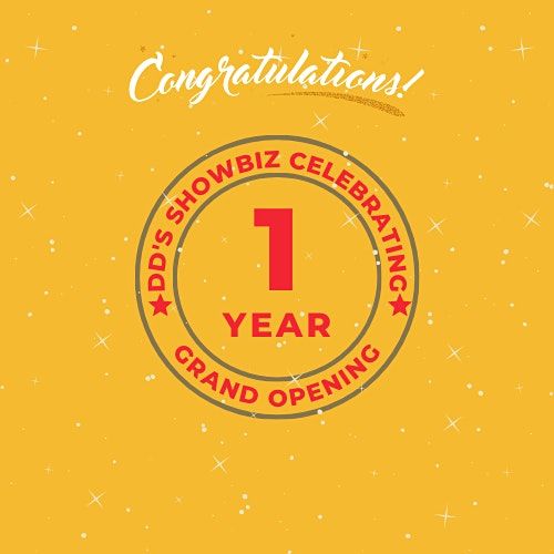 1 Year Grand Opening Celebration | DD's Showbiz, Humble, TX | July 9, 2022