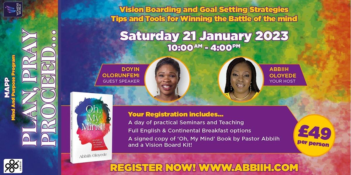 2023 "Pray Plan Proceed" with Pastor Abbiih & friends at Manor Park ...