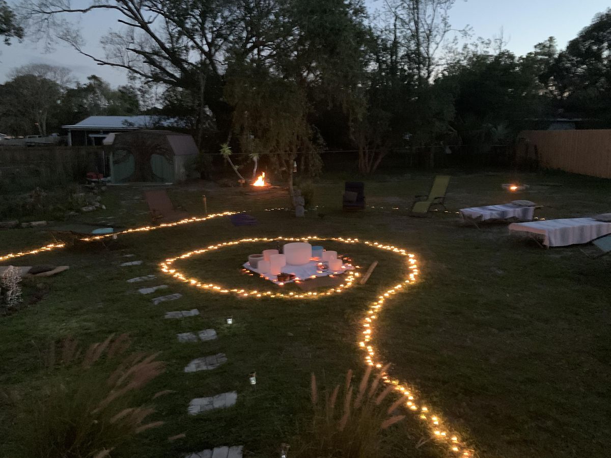 New Moon Eclipse Sound Bath Crystal Bowls & Reiki Meditation at DeLand on 24th October, 2022