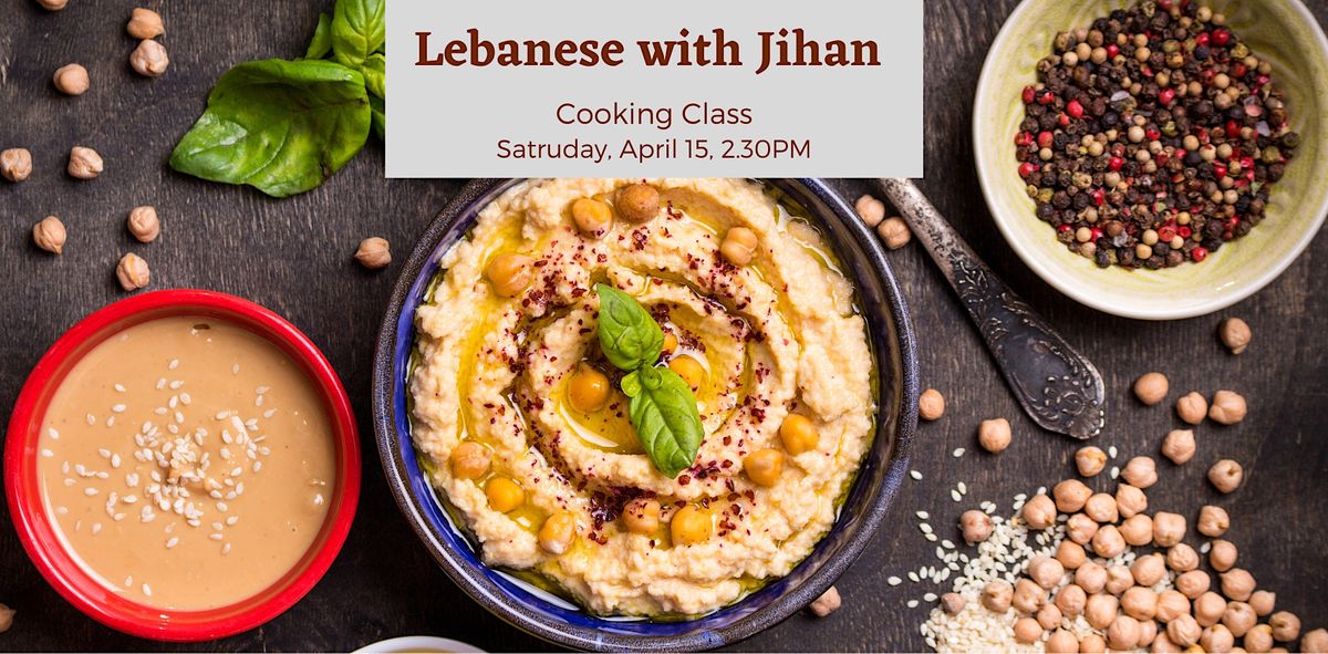 Lebanese Cooking Class | Decatur Recreation Center | April 15, 2023