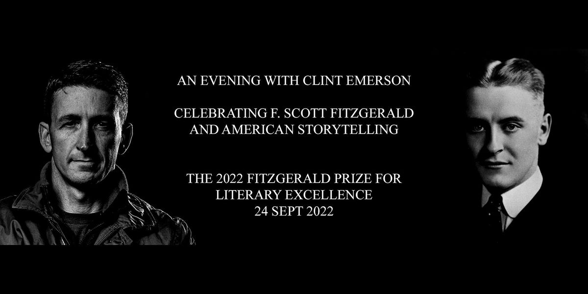 An Evening with Clint Emerson - The 2022 Fitzgerald Prize at The Davis ...