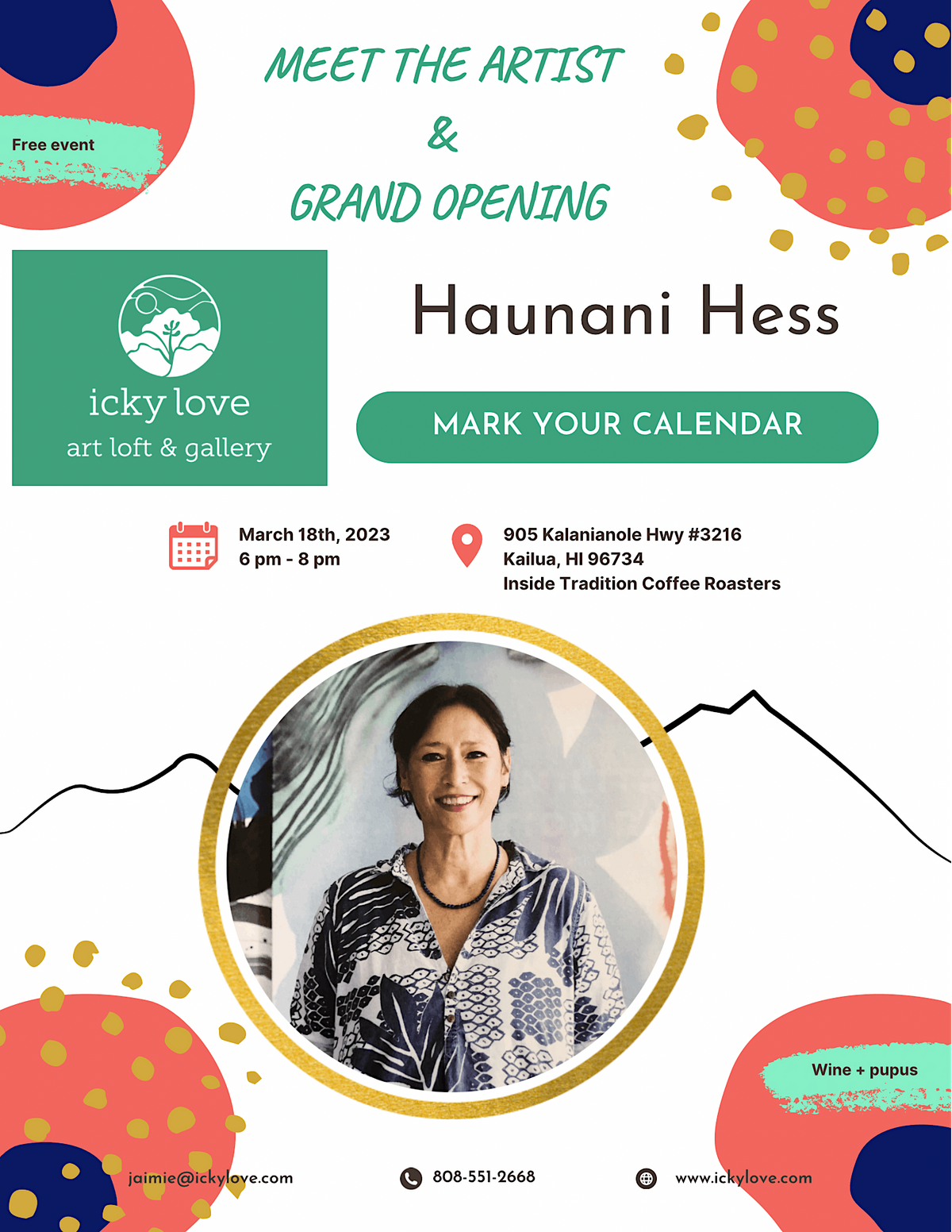 Meet the Artist & Grand Opening Party at Icky Love Art Loft & Gallery ...