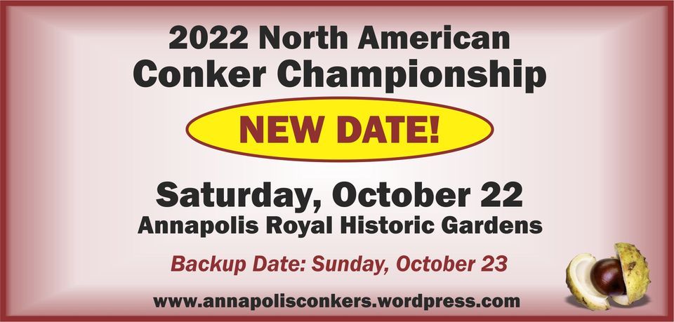2022 North American Conker Championship at Historic Gardens, Annapolis ...