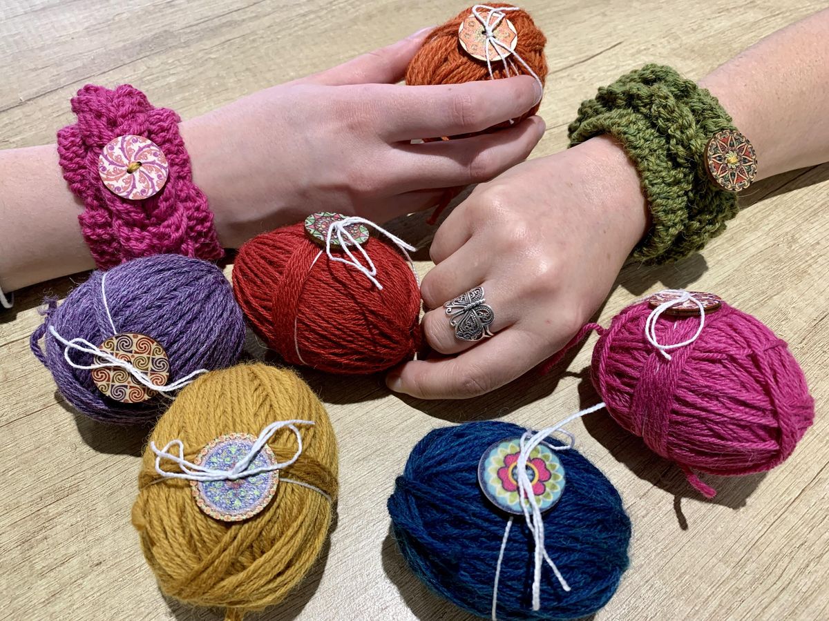 Knit a Magic "Wristie" Cuff!- with Fiona Drake at The Craft House ...
