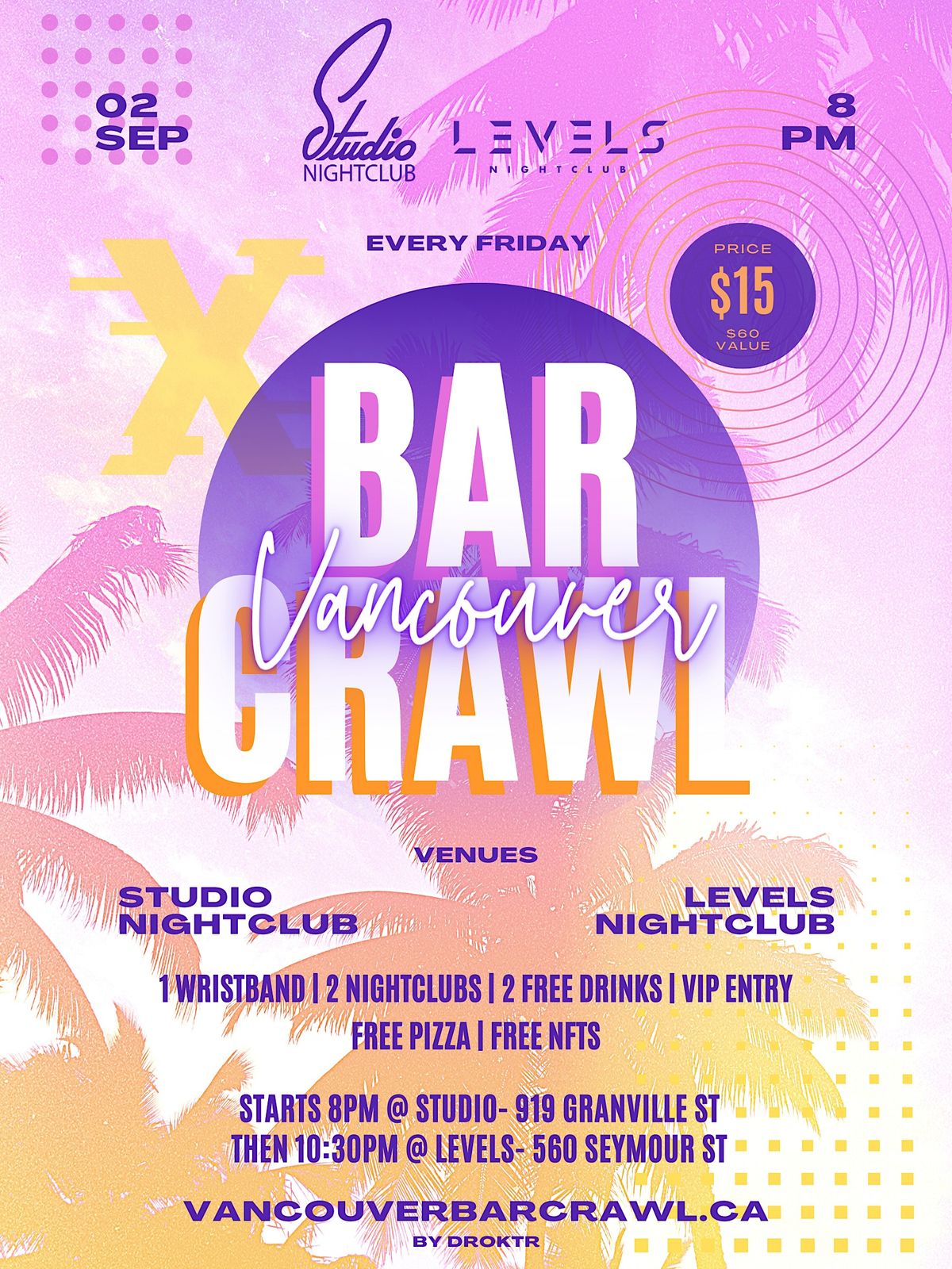 Vancouver Bar Crawl at Twelve West, Vancouver on 4th November, 2022