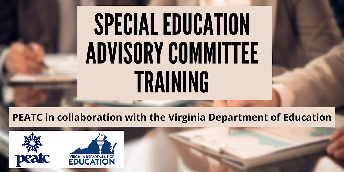 Virginia SEAC Self-Paced Online Training | Online | August 1 to August 31