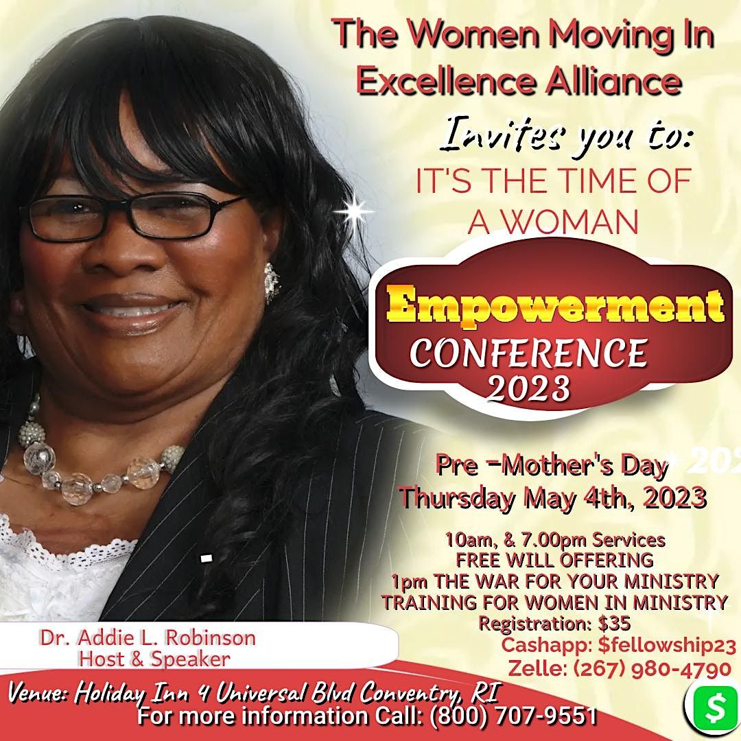 ITS THE TIME OF A WOMAN WOMEN EMPOWERMENT CONFERENCE | 4 Universal Blvd ...