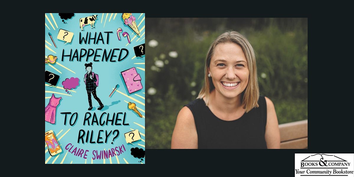 Claire Swinarski - Book Release Event for What Happened to Rachel Riley ...