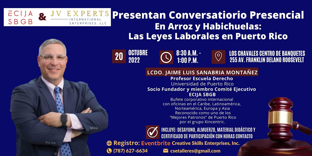 20 Oct- En Arroz y Habichuelas: Las Leyes Laborales en Puerto Rico at ...