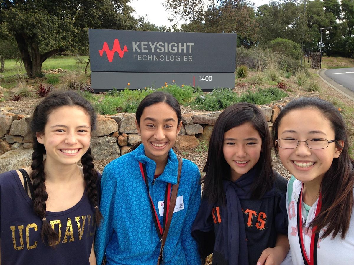 Introduce a Girl to Engineering Day 2023 | Keysight Technologies, Santa ...