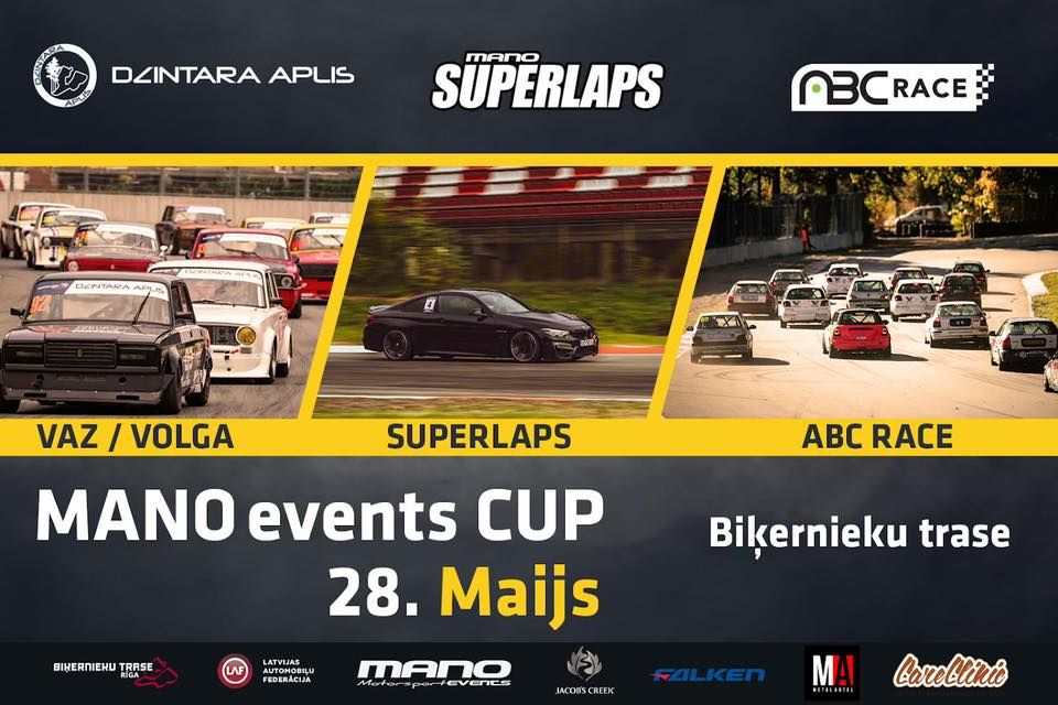Mano Events Cup | Superlaps | ABC Race | Dzintara aplis at Biķernieku Trase, Rīga, LV-1079 ...