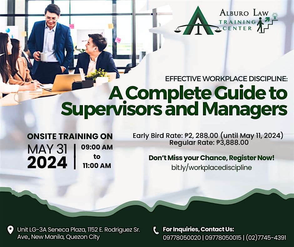 Effective Workplace Discipline:A Complete Guide to Supervisors and ...