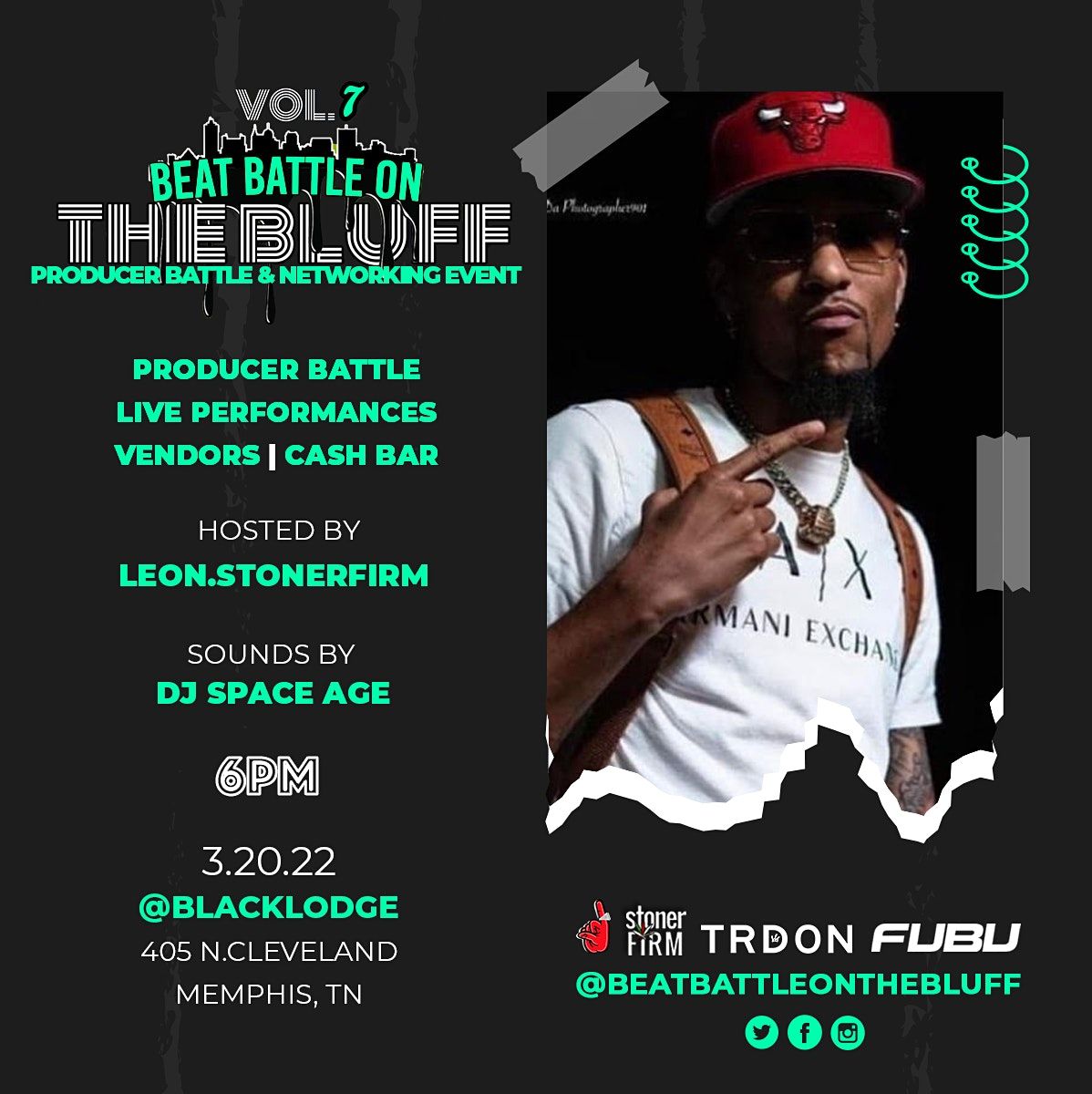 Beat Battle on the Bluff Vol. 7 | Black Lodge, Memphis, TN | March 20, 2022