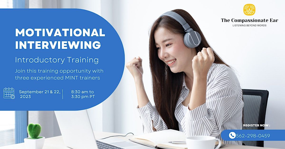 Virtual Introduction to Motivational Interviewing Training | Online ...