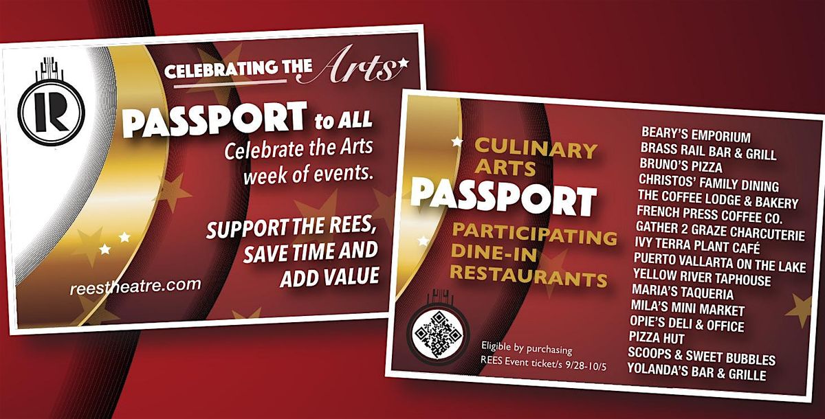 Celebrating the Arts Week - All Event Passport | REES Theatre, Plymouth ...