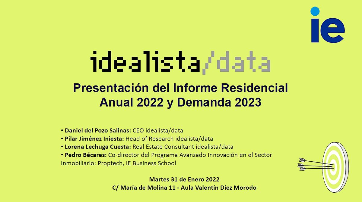 idealista/data - Presentación del Informe Residencial Anual 2022 y Demanda 2023 | Aula Valentin ...