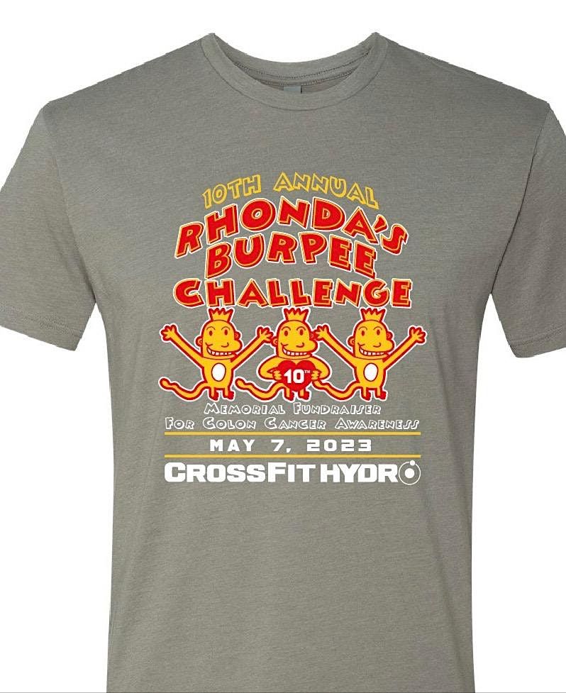 10th Annual Rhondas Team Burpee Fundraiser for Colon Cancer | Crossfit ...