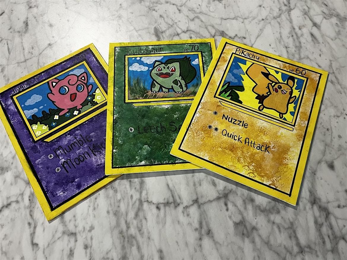 Create Your Knockout Power Pokemon Card! | Dabble Springfield | August ...