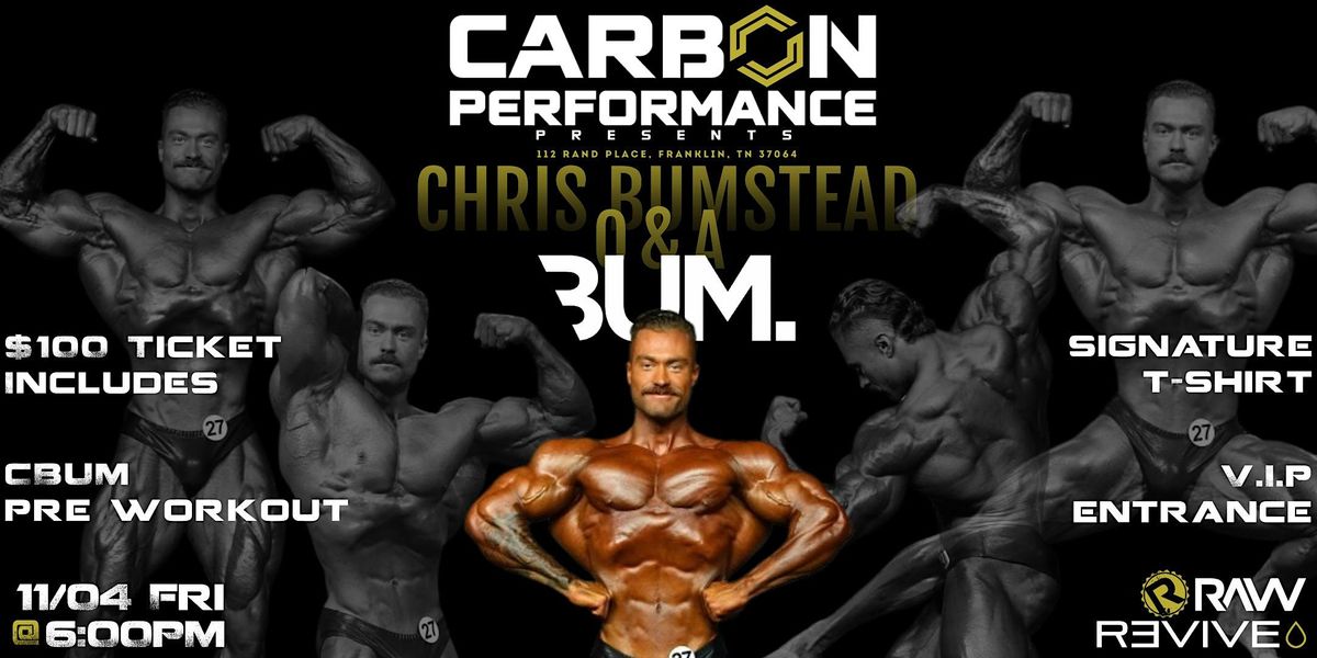 Chris Bumstead Q&A at Carbon Performance at Carbon Performance ...