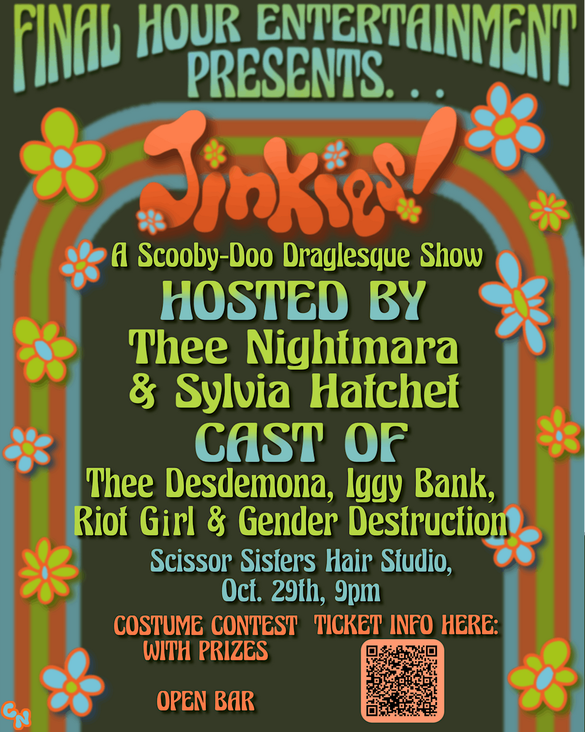 Jinkies! A Scooby Doo Burlesque Show @ Scissor Sisters Hair Show ...