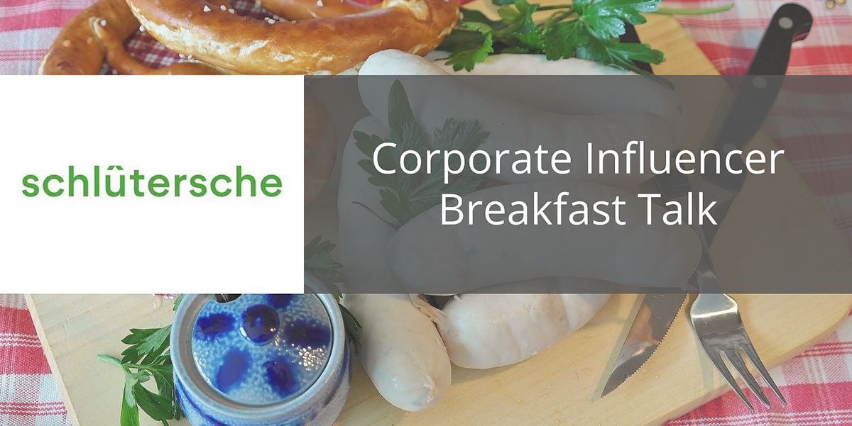 Corporate Influencer Breakfast at Online on 10th November, 2021