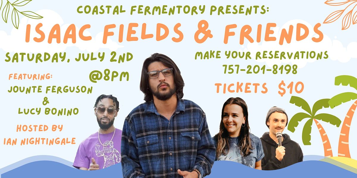 Isaac Fields and Friends at Coastal Fermentory, Newport News on 2nd ...