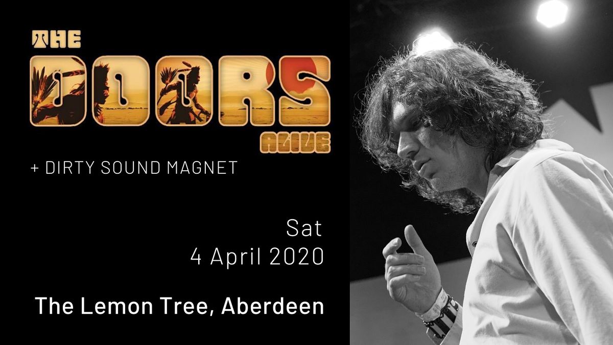 The Doors Alive - The Lemon Tree, Aberdeen at The Lemon Tree, Aberdeen ...