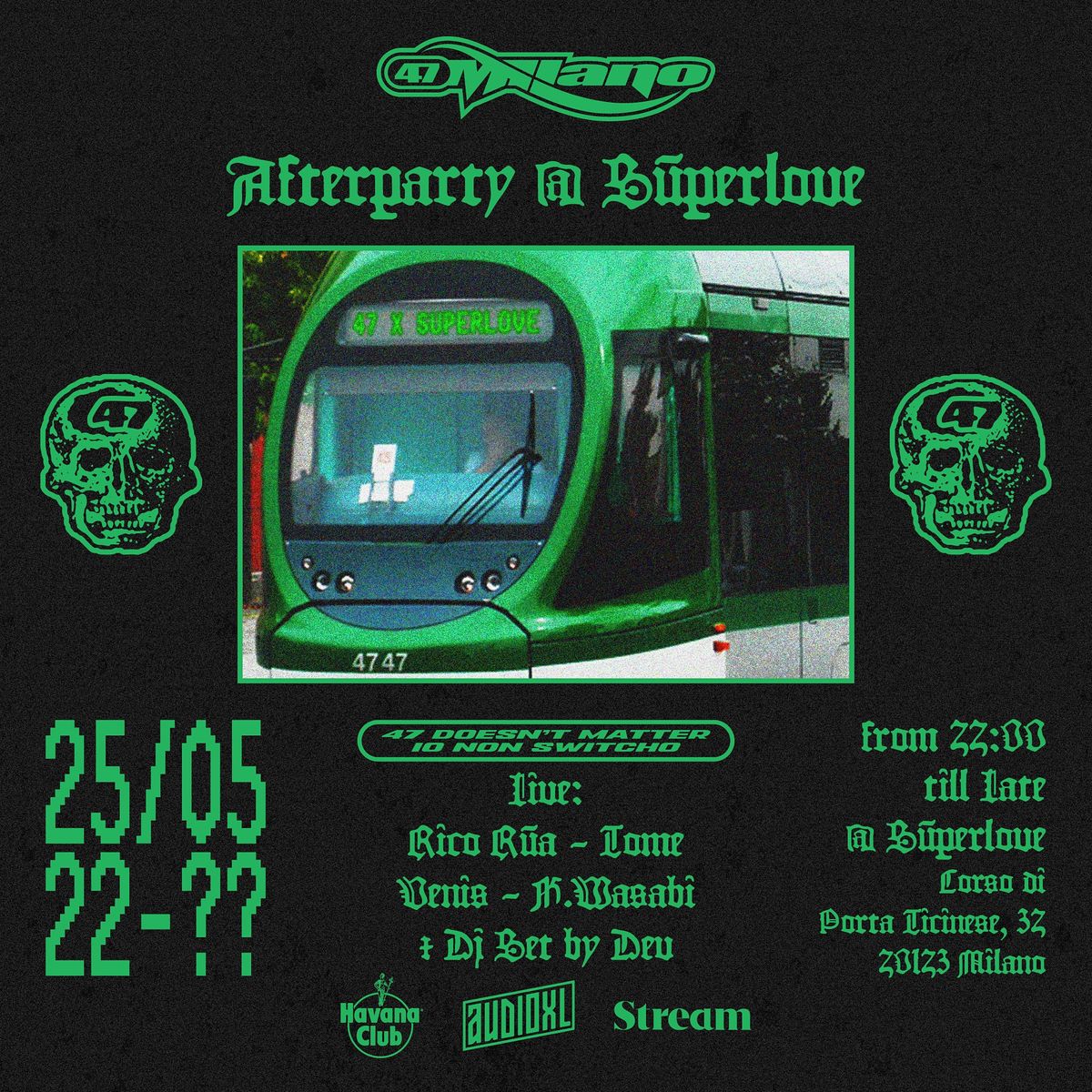 47Milano Live Showcase DJ Set Superlove Club Milano LO May 25