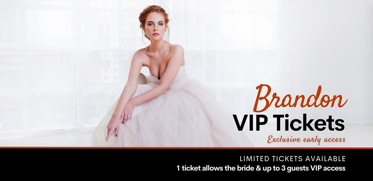 Brandon Pop Up Wedding Dress Sale VIP Early Access at Victoria Inn ...