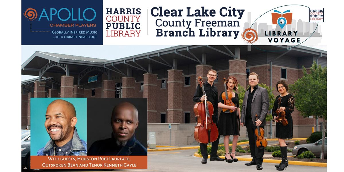 Apollo Chamber Players Library Voyage Live + Virtual Broadcast | Clear ...