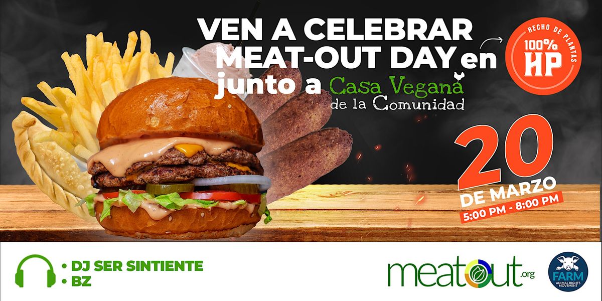 Meat-Out Day en 100% HP at 100% HP, San Juan on 20th March, 2023