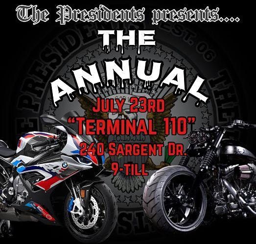The Presidents MC 2022 Annual Event at Terminal 110, New Haven on 23rd ...